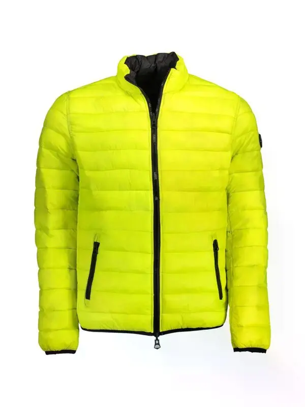 U.s. Polo Assn. Reversible Quilted Padded Jacket - Yellow