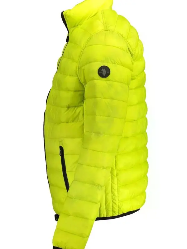 U.s. Polo Assn. Reversible Quilted Padded Jacket - Yellow