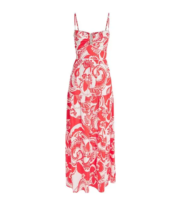 Melissa Odabash Paola Maxi Dress - Red