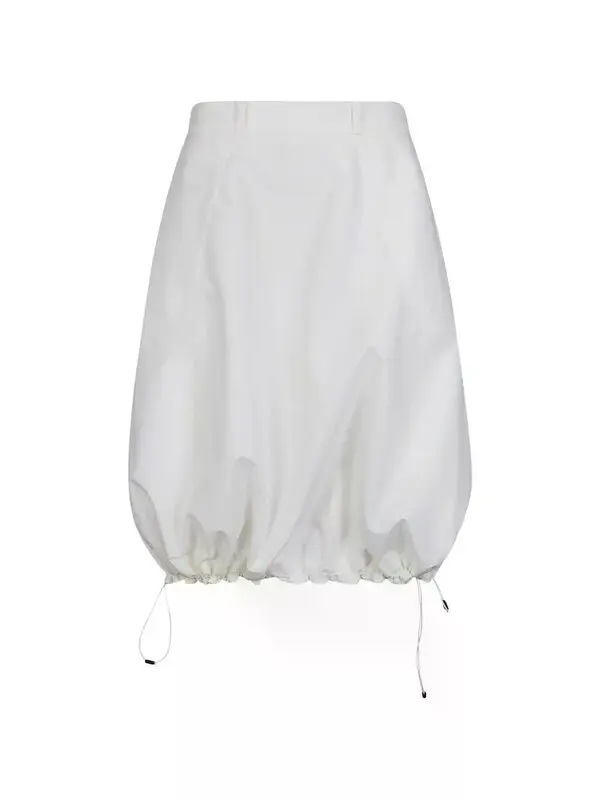 Coperni Tailored Balloon Skirt - White