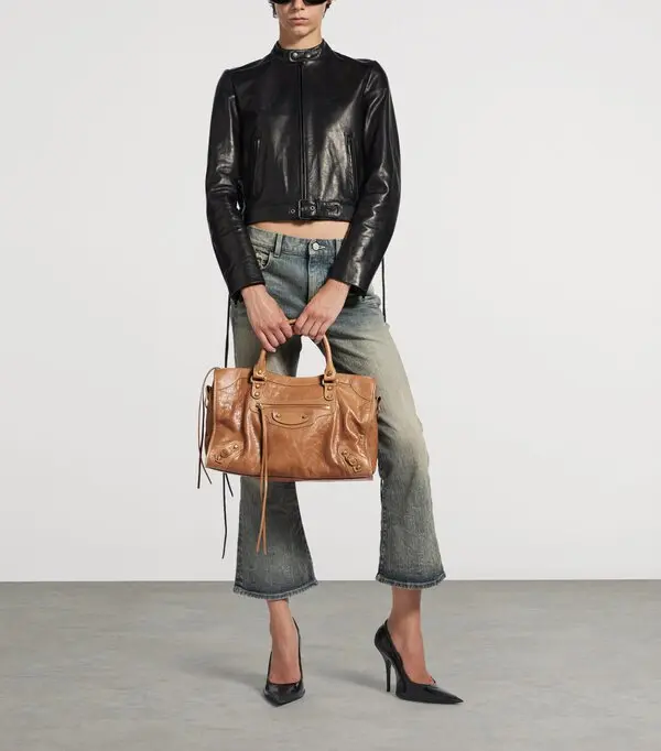 Balenciaga Le City Top-handle Bag - Brown