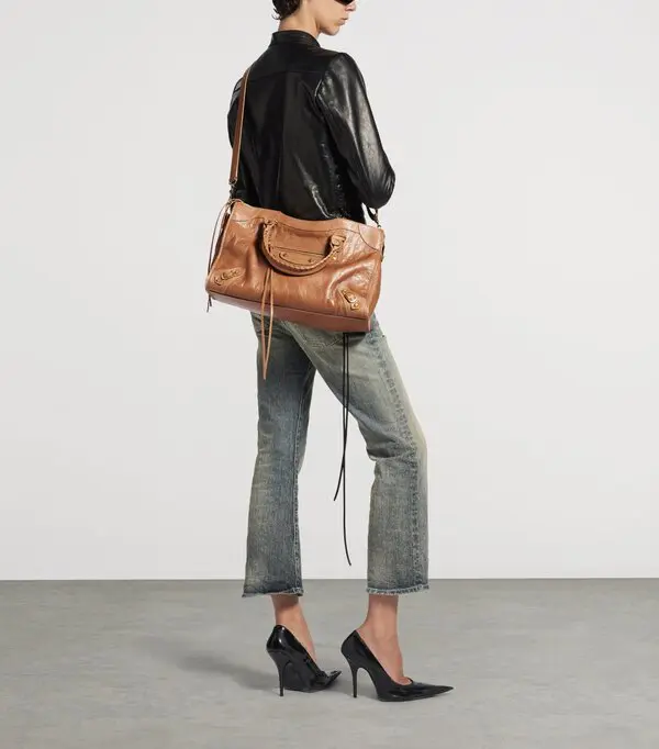 Balenciaga Le City Top-handle Bag - Brown