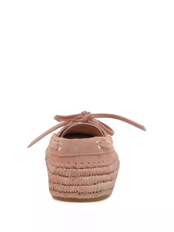 PALOMA BARCELO Penelope Raffia-upper Mules - Pink