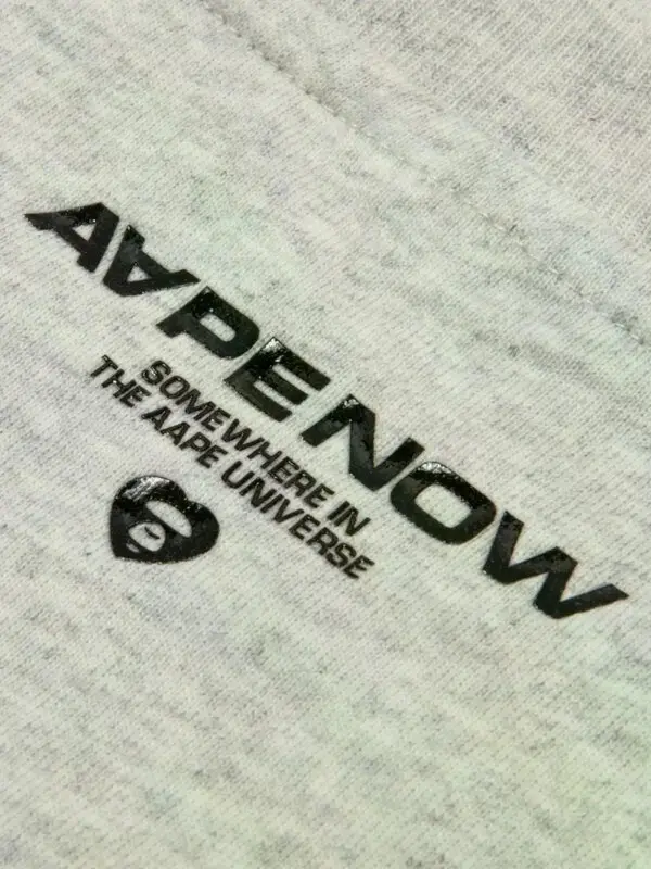 AAPE BY *A BATHING APE Moonface-patch T-shirt