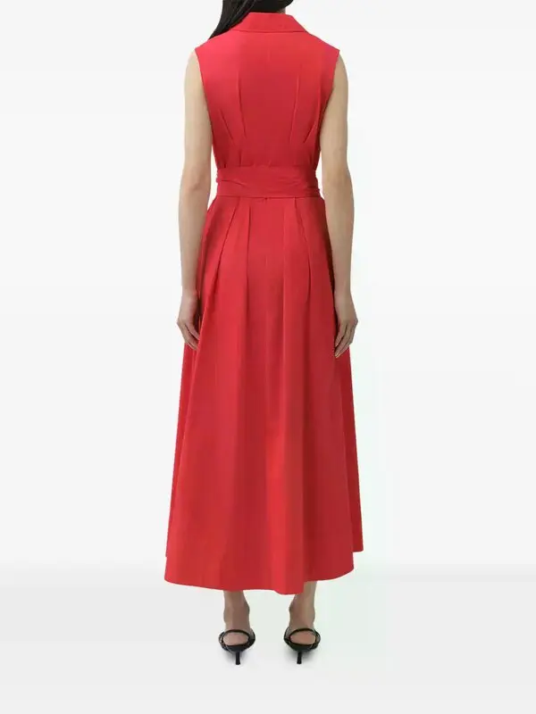 Simkhai Genny Sleeveless Belted Maxi Dress