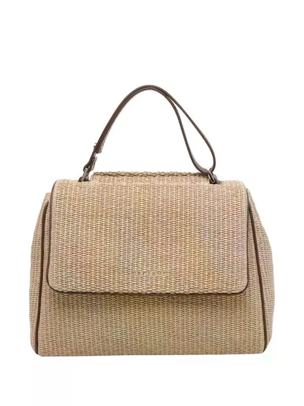 ORTIGNI Medium Sveva Handbag - Neutrals