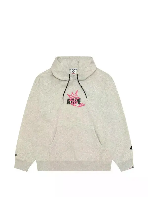 AAPE BY *A BATHING APE Aapeunvs Moonface Graphic Hoodie