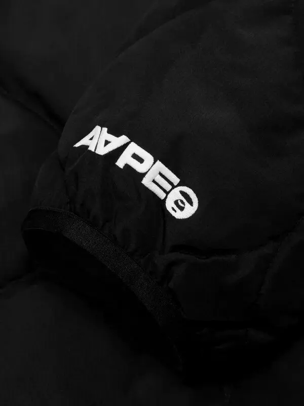 AAPE BY *A BATHING APE Moonface Patch Quilted Jacket