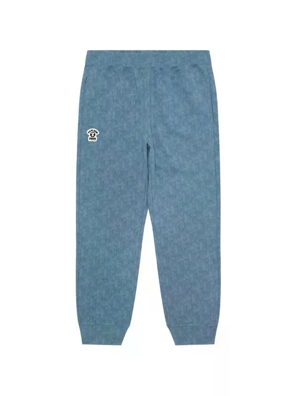 AAPE BY *A BATHING APE Aapenow Logo-patch Track Pants - Blue