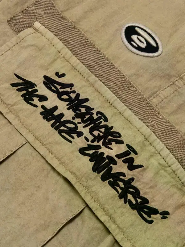 AAPE BY *A BATHING APE Moonface Patch Cargo Pants - Neutrals