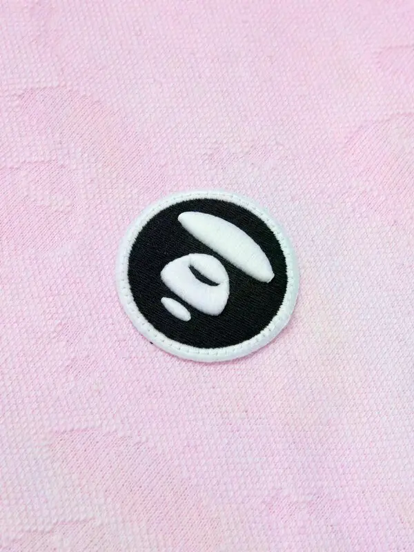 AAPE BY *A BATHING APE Moonface Embroidered Jacquard T-shirt