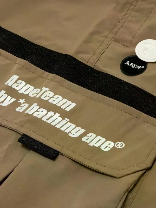 AAPE BY *A BATHING APE Moonface Patch Cargo Pants