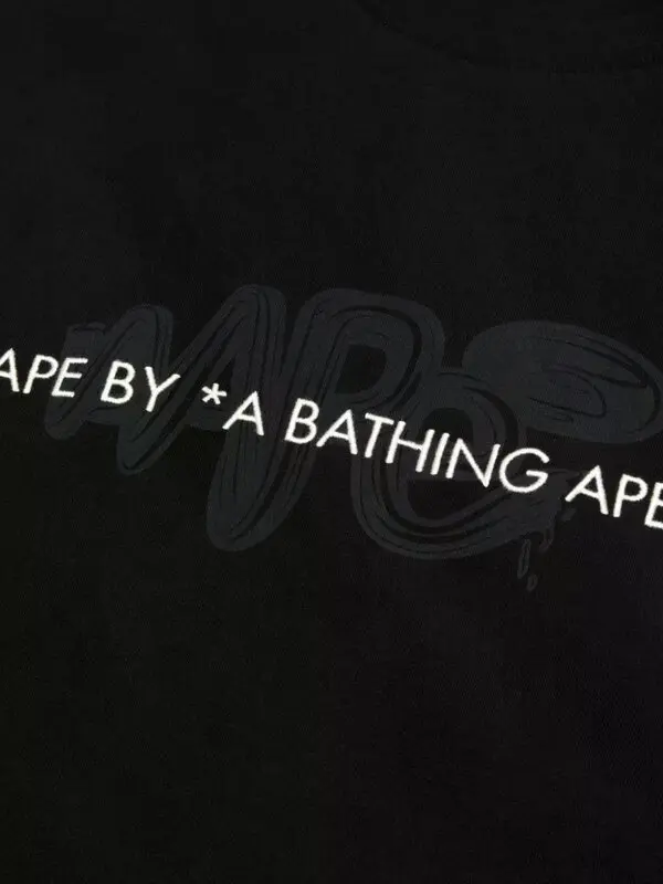 AAPE BY *A BATHING APE Logo-print Long-sleeve Sweatshirt