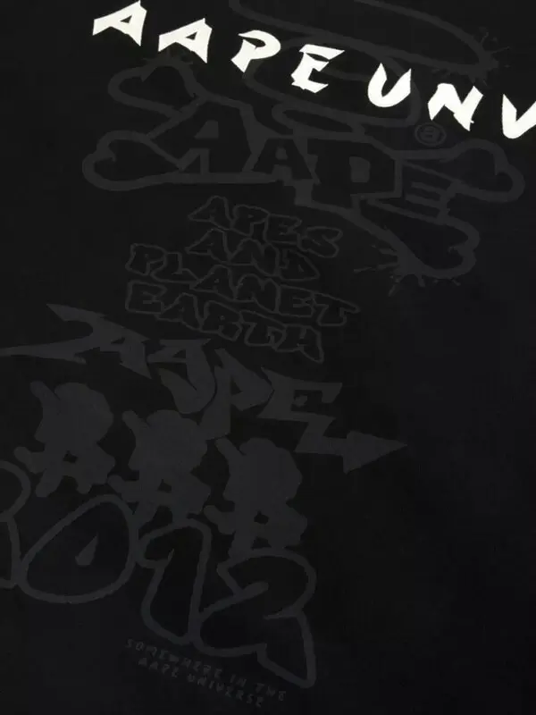 AAPE BY *A BATHING APE Logo-print Long-sleeve Sweatshirt