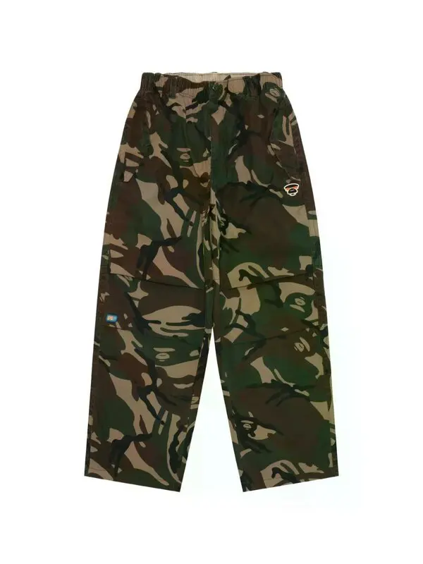 AAPE BY *A BATHING APE Camo-print Trousers - Green