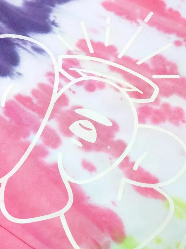 AAPE BY *A BATHING APE Moonface Tie-dye T-shirt - Multicolour