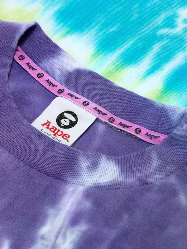 AAPE BY *A BATHING APE Moonface Tie-dye T-shirt - Multicolour