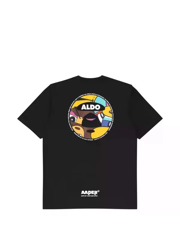 AAPE BY *A BATHING APE X Erik Inkala Aaper Aldo Graphic-print T-shirt