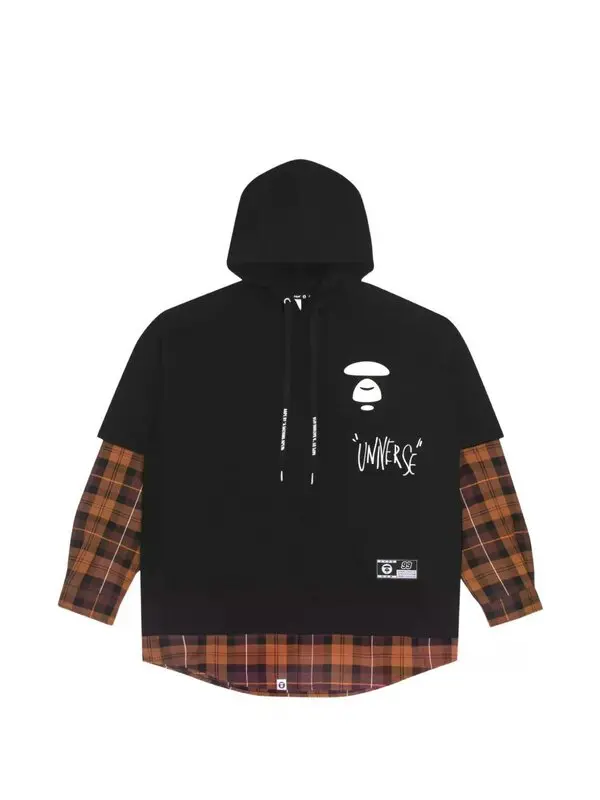 AAPE BY *A BATHING APE Moonface Layered Hoodie