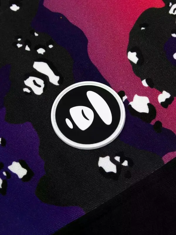 AAPE BY *A BATHING APE Moonface Camo-print Hoodie