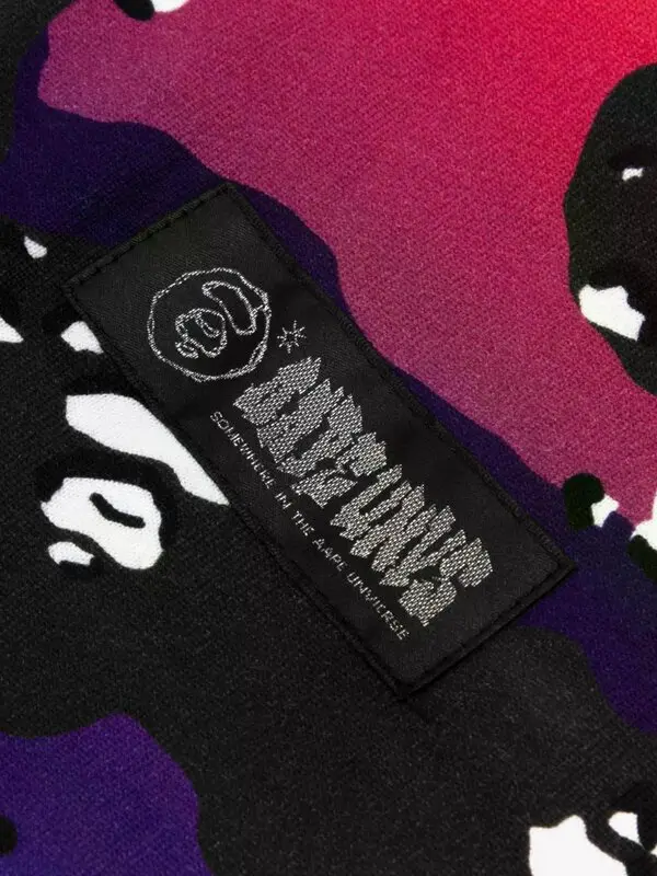 AAPE BY *A BATHING APE Moonface Camo-print Hoodie