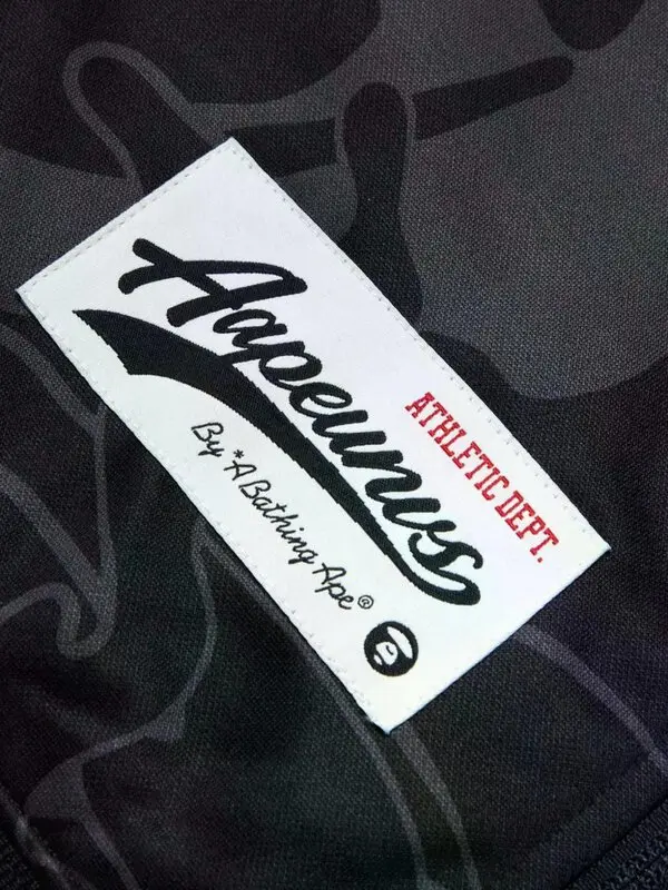 AAPE BY *A BATHING APE Moonface Embroidered Track Jacket