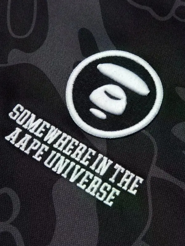 AAPE BY *A BATHING APE Moonface Embroidered Track Jacket