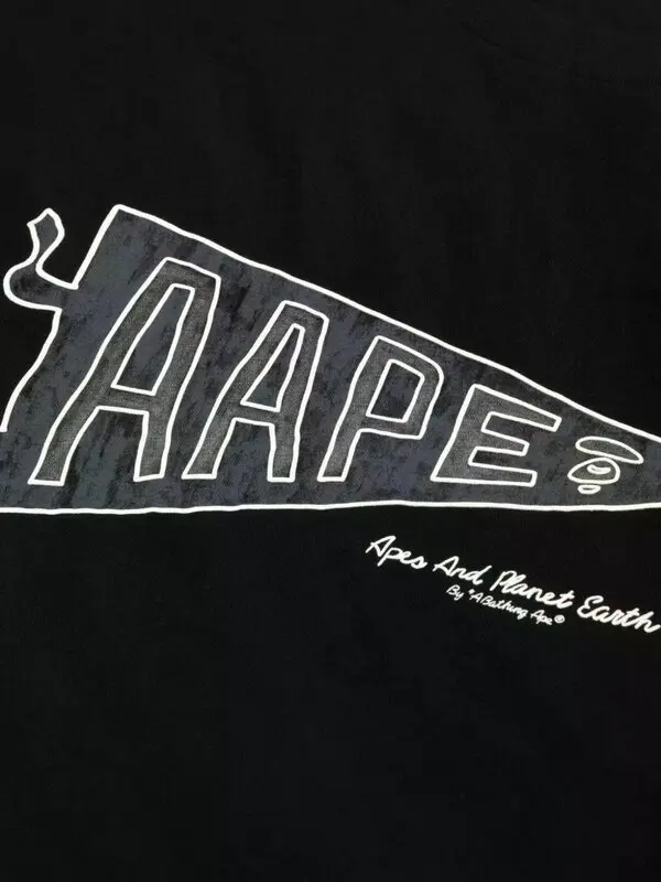 AAPE BY *A BATHING APE Aapeunvs Logo-print T-shirt