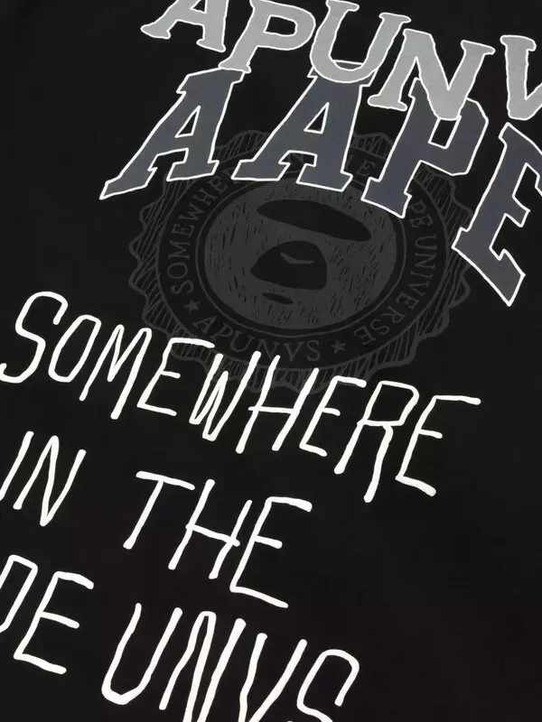 AAPE BY *A BATHING APE Aapeunvs Logo-print T-shirt
