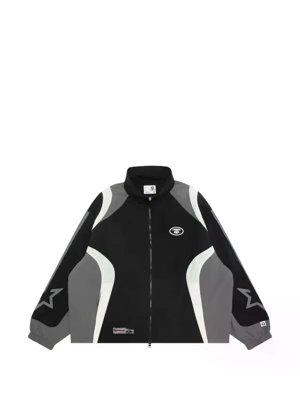 AAPE BY *A BATHING APE Moonface Zip-up Jacket - Black