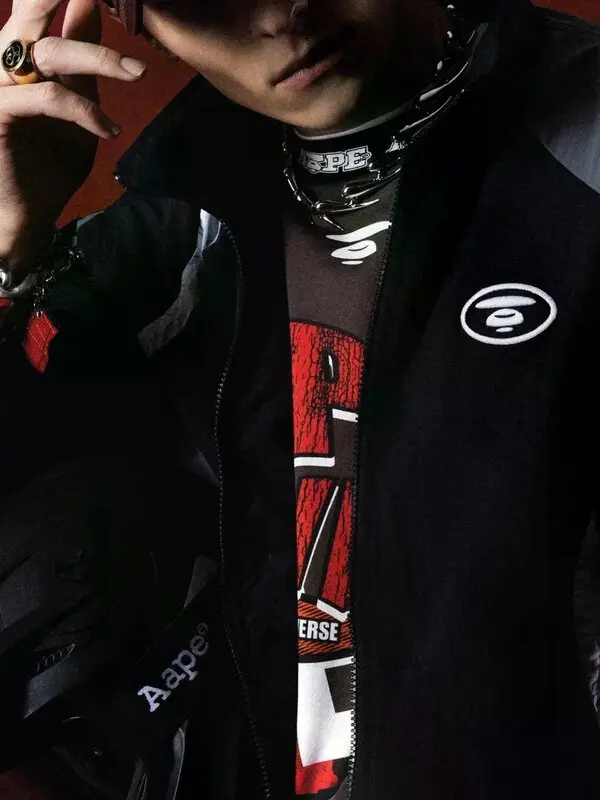 AAPE BY *A BATHING APE Moonface Zip-up Jacket