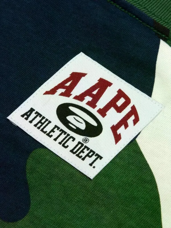 AAPE BY *A BATHING APE Logo-patch T-shirt
