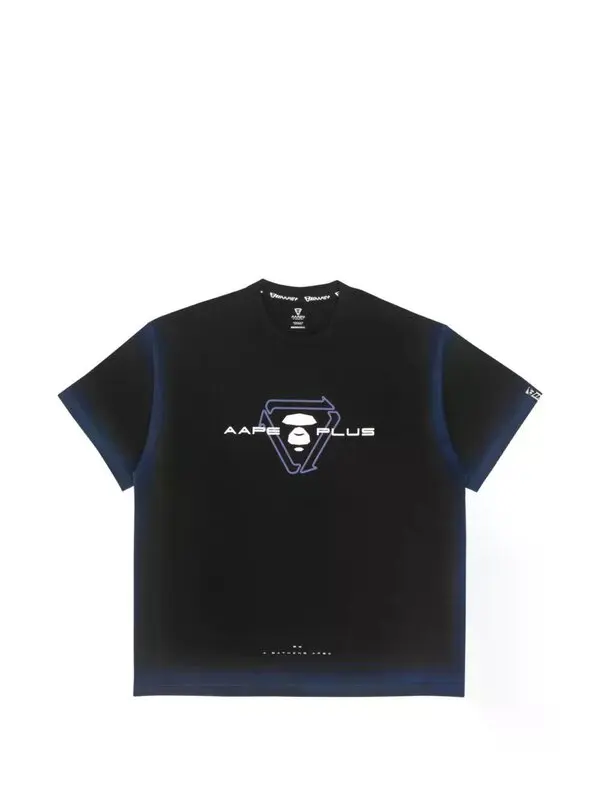 AAPE BY *A BATHING APE Moonface Gradient T-shirt - Black
