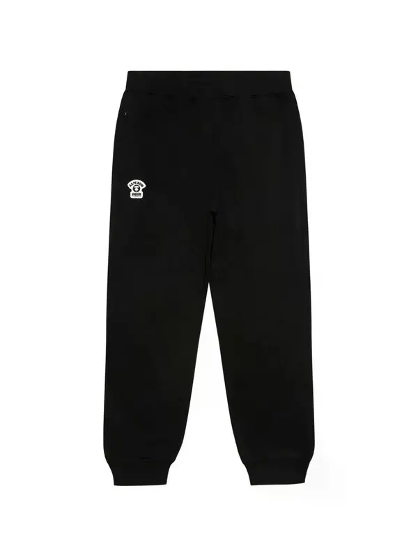 AAPE BY *A BATHING APE Aapenow Logo-patch Track Pants - Black