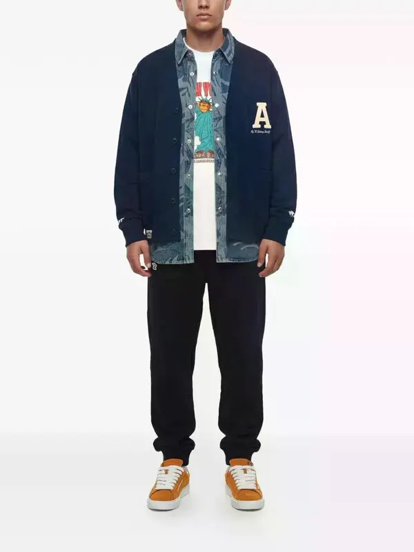 AAPE BY *A BATHING APE Aapenow Logo-patch Track Pants