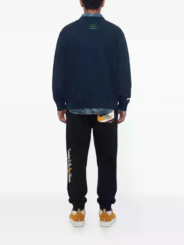 AAPE BY *A BATHING APE Aapenow Logo-patch Track Pants