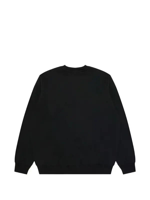 AAPE BY *A BATHING APE Aape Now Embroidered-logo Sweater - Black