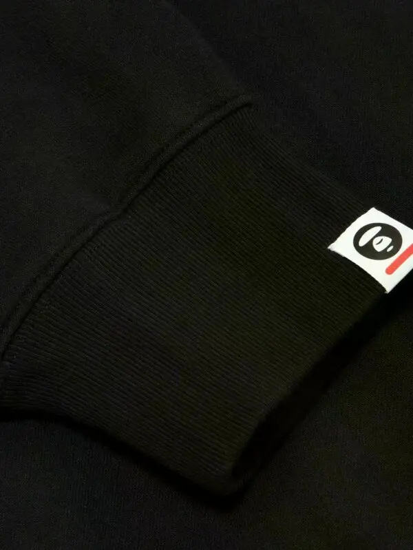 AAPE BY *A BATHING APE Aape Now Embroidered-logo Sweater - Black