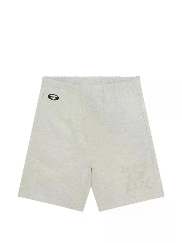 AAPE BY *A BATHING APE Logo-patch Track Shorts - Grey