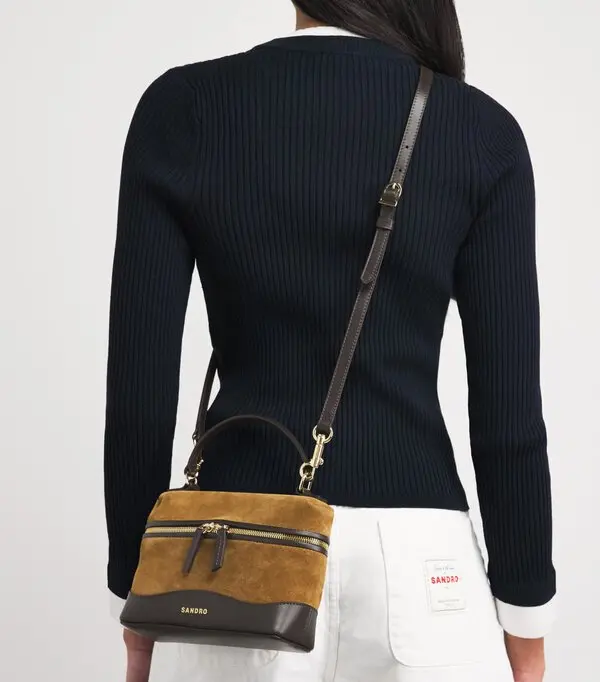 Sandro Tangolino Vanity Bag - Beige