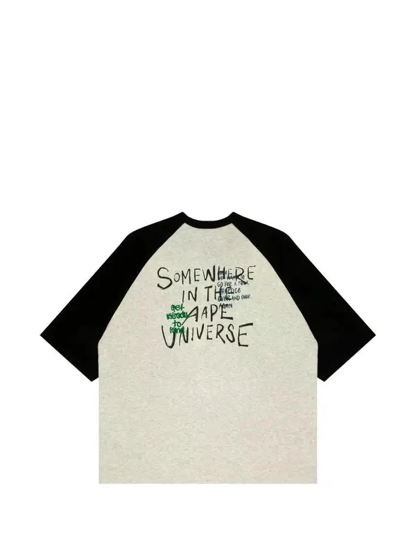 AAPE BY *A BATHING APE Raglan-sleeves T-shirt