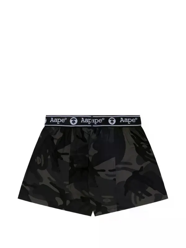 AAPE BY *A BATHING APE Moonface Camo-print Boxers