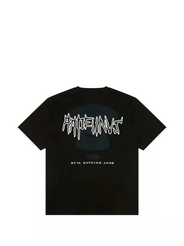 AAPE BY *A BATHING APE Moonface-print T-shirt