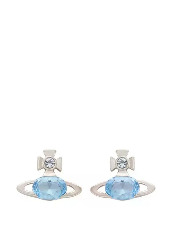 VIVIENNE WESTWOOD Allie Orb Earrings - Silver