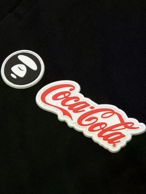 AAPE BY *A BATHING APE X Coca-cola Logo-patch Sweat Shorts