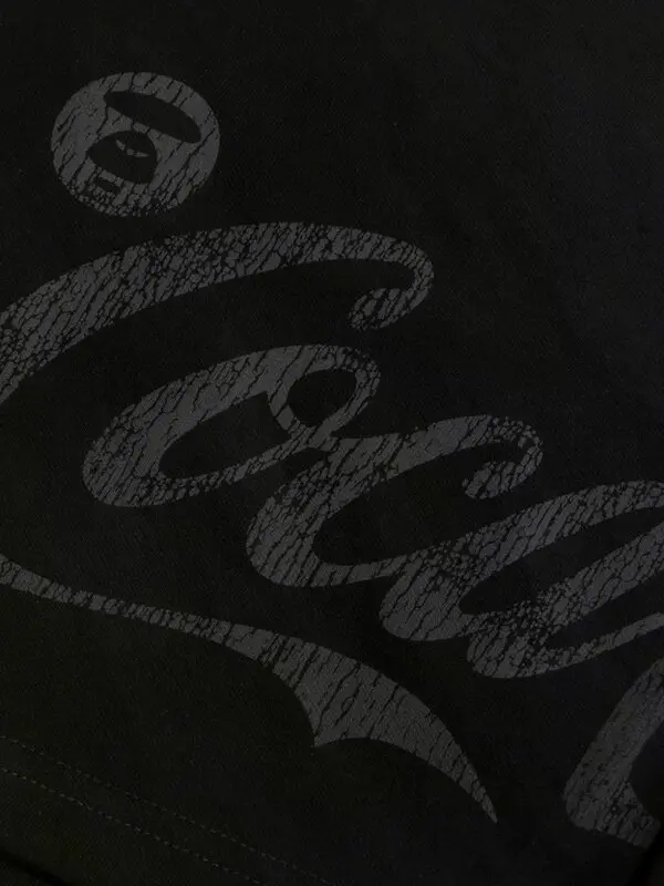 AAPE BY *A BATHING APE X Coca-cola Logo-patch Sweat Shorts