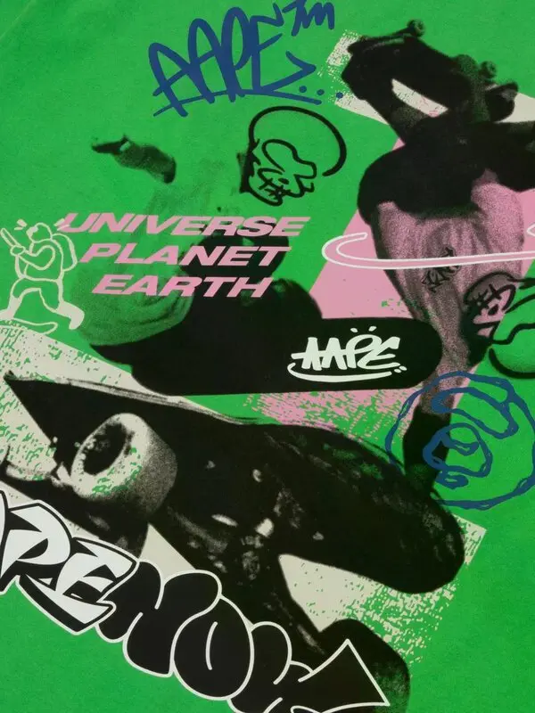 AAPE BY *A BATHING APE Graphic-print T-shirt