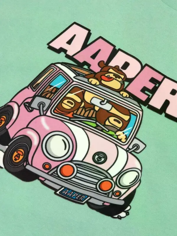 AAPE BY *A BATHING APE Aaper Graphic-print T-shirt - Green
