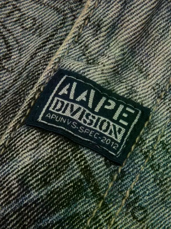 AAPE BY *A BATHING APE Moonface Printed Jeans