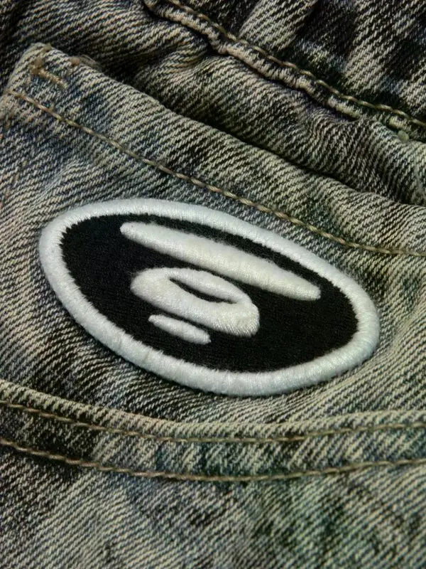 AAPE BY *A BATHING APE Moonface Printed Jeans